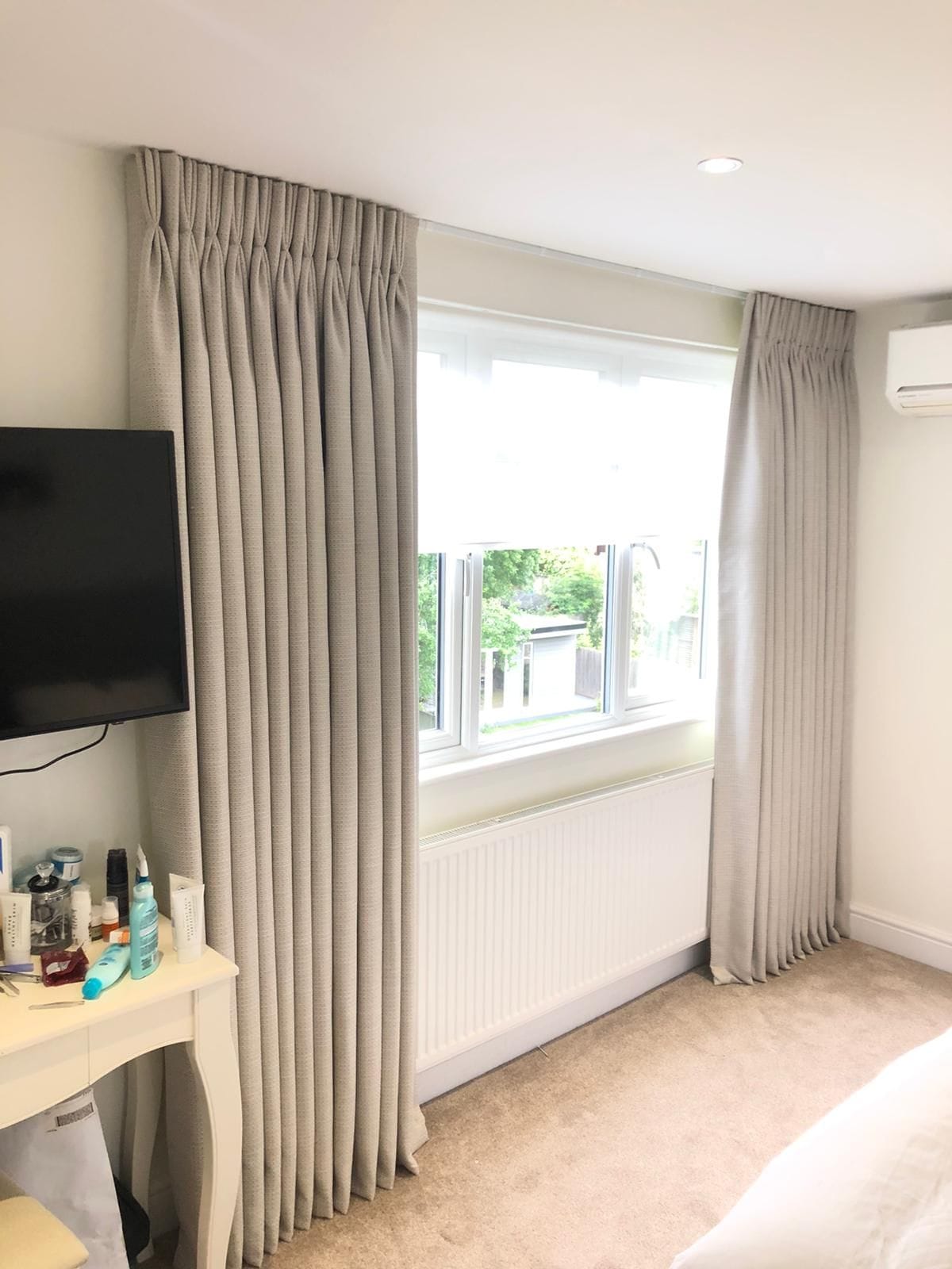 Triple Pleat Curtain Heading